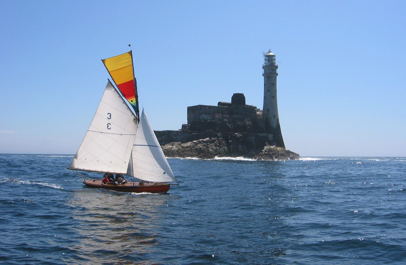 Howth 17's at the Fastnet Rock Lighthouse - Cape Clear Ferries